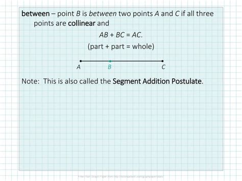 2 2 Segment Addition Postulate Pdf Science