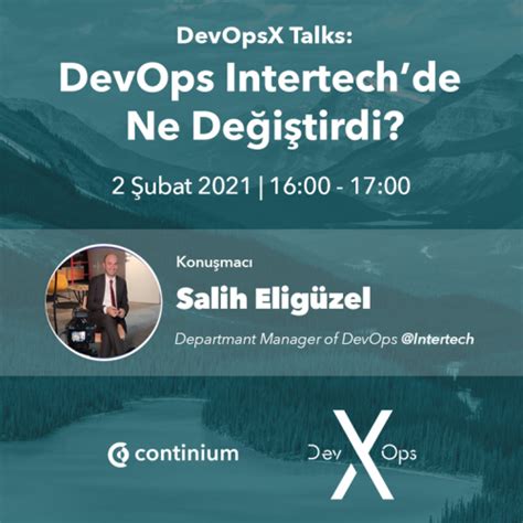 DevOpsX Talks Continium Kurumsal DevOps Hizmetleri