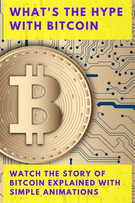 Bitcoin Explained Simply Animated Video Bitcoin Infographic Explained