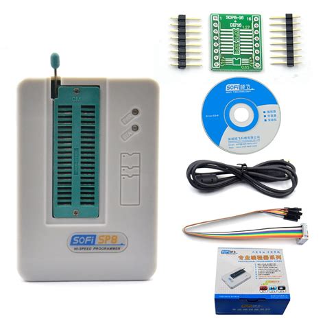 Professional High Speed Usb Programmer Sofi Sp8 A Eeprom Bios Flash