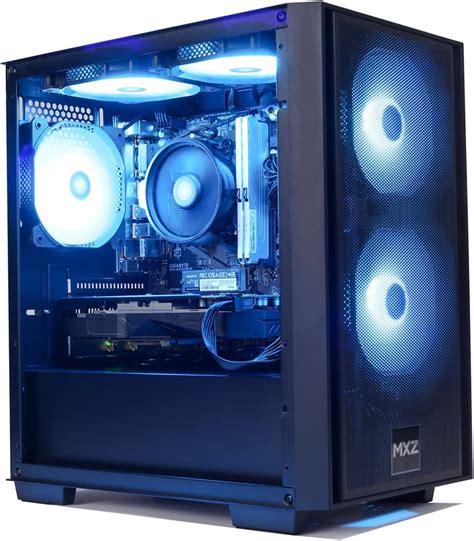Mxz Gaming Pc Desktop Computer Amd Ryzen 3 4100 36ghz Rx