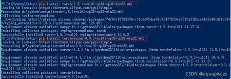 （带你避坑）win10安装带cuda的pytorch看这篇就够了torch自带cuda Csdn博客