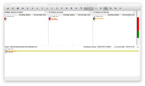 为git配置冲突解决工具kdiff3 Think Aloud