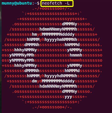 The Neofetch” Command In Linux 12 Practical Examples