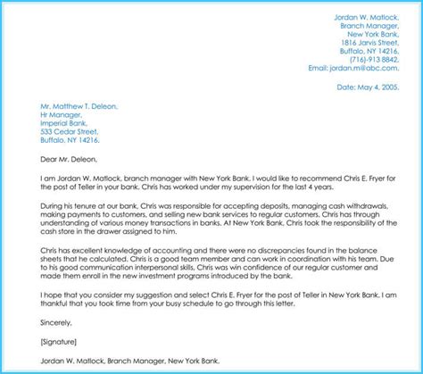 Job Reference Letter 10 Samples To Write Perfect Reference Letter