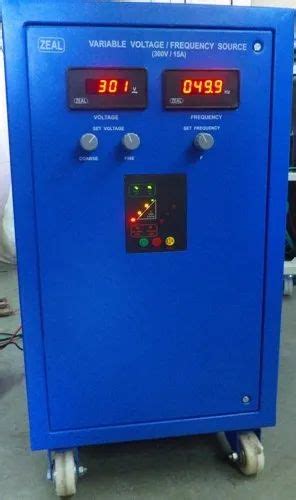 Zeal KVA Variable Voltage Frequency Source To V At Best Price In Pune