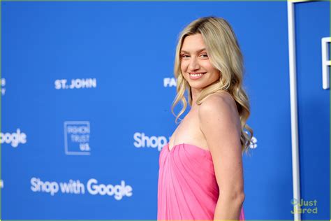 Kiernan Shipka Gavin Leatherwood Have Mini Sabrina Reunion At Fashion Trust Awards Photo