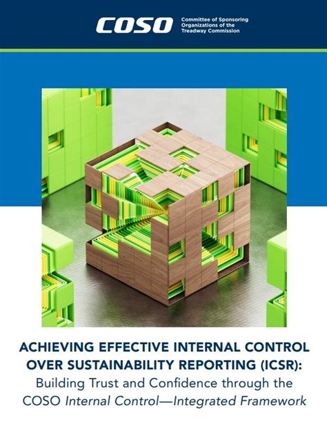 Achieving Effective “internal Control Over Sustainability Reporting