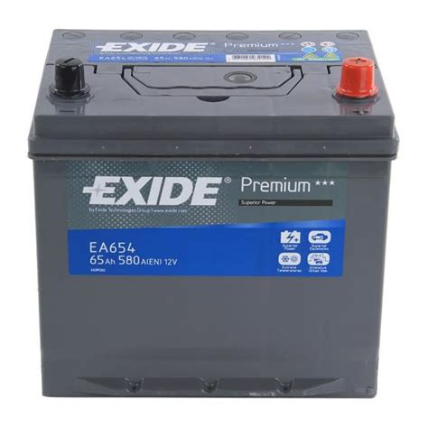 Аккумулятор Exide Premium EA654 (65 A/h), 580A R+ купить в Минске ...
