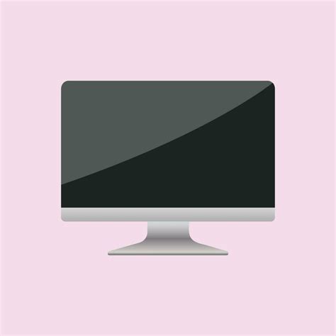 Modern Computer Monitor Vector Illustration 35982661 Vector Art At Vecteezy