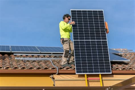 Premium Photo The Installation Of Solar Panels Represents A Very Significant Energy Saving
