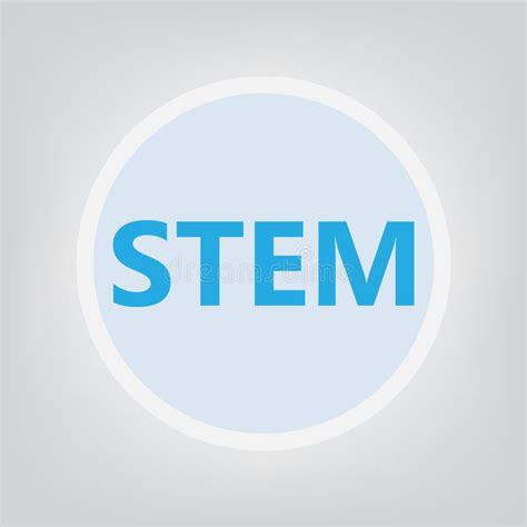 Stem Science Technology Engineering And Mathematics Concept Stock Vector Illustration Of