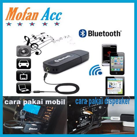 Jual usb bluetooth receiver adapter + kabel aux 3,5mm jack - Jakarta ...