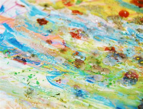 Gold Sparkling Lights Orange Green Pink Pastel Abstract Background