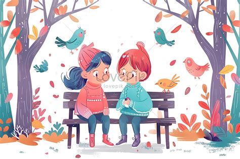 공원 벤치에 어린 소녀 일러스트 무료 다운로드 Lovepik 공원 벤치에 어린 소녀 일러스트 무료 다운로드 Lovepik