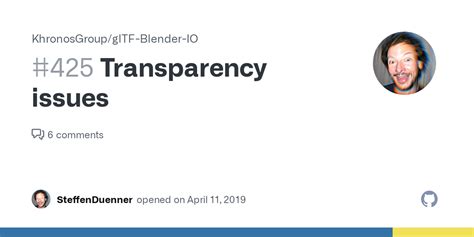 Transparency Issues Issue KhronosGroup GlTF Blender IO GitHub