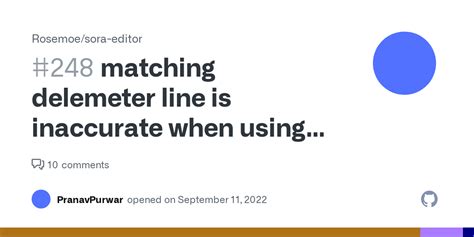 Matching Delemeter Line Is Inaccurate When Using Tabs Issue 248