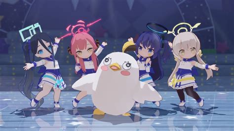 Blue Archive MMD アイドル新鋭隊 Newly Edgy Idols MischievousStraight YouTube