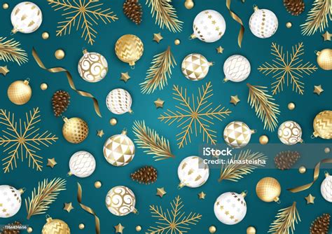 메리 크리스마스와 새해 복 많은 새해 눈송이와 공 디자인과 Xmas 배경 2022년에 대한 스톡 벡터 아트 및 기타 이미지 2022년 겨울 계절 Istock