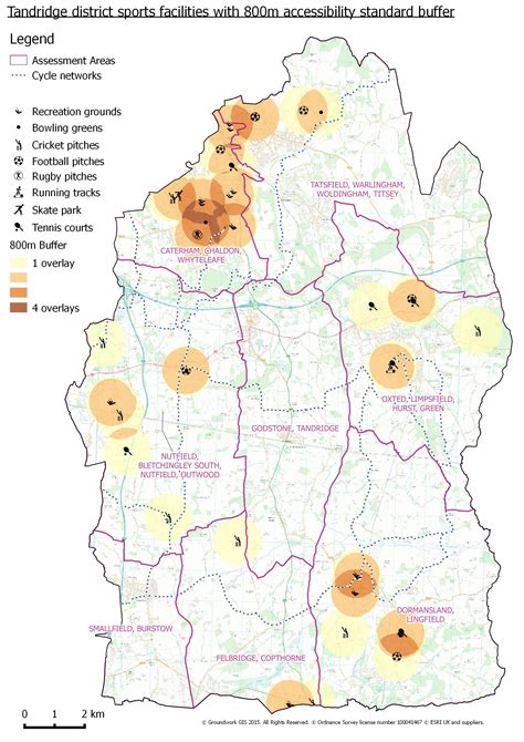 Calculating Number Of Overlaps Between Polygons Geospatial Wandering