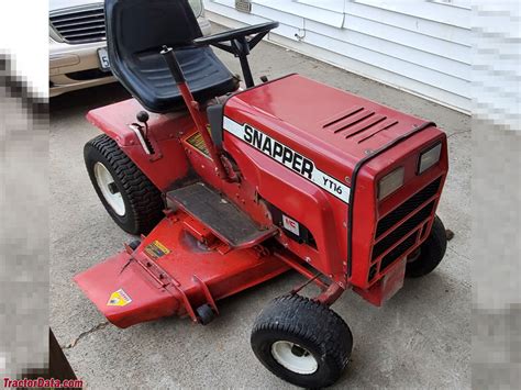 Snapper Yt16 Tractor Information