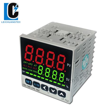 Jual LAKO 0 10V Input LED Display PID Temperature Controller 72x72mm SSR Relay 4 20mA 0 10V