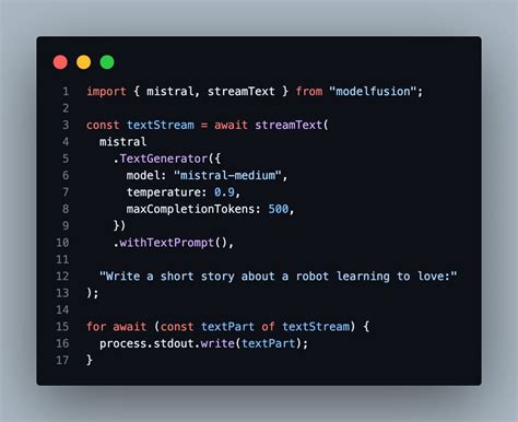 Added Mistral Ai Platform Support To Modelfusion 🚀 🧑🏻‍💻 Lars Grammel