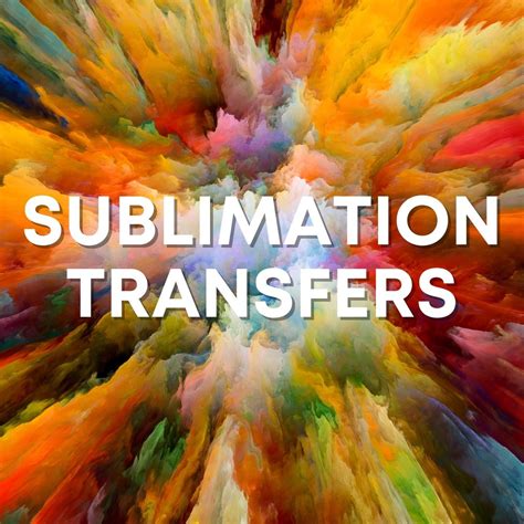 Custom Sublimation Print Transfer Etsy