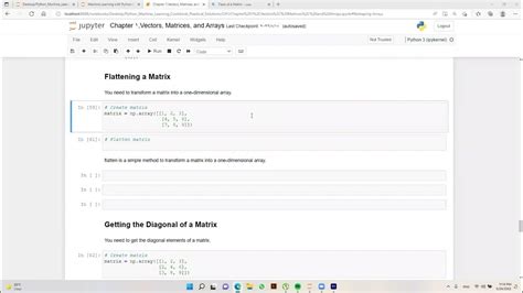 How To Flatten A Matrix In Python Using Numpy Youtube