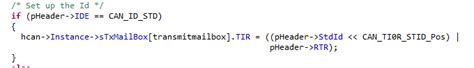 Solved Can Register Not Taking Any Data Stm32f4 Stmicroelectronics