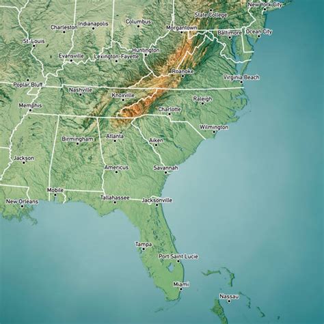 Appalachian Plateau Map