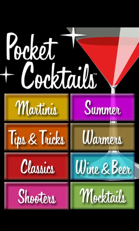 Pocket Cocktails App On Amazon Appstore