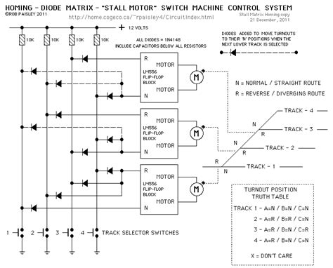Homing Diode Matrix System Basic Circuit Circuit Diagram SeekIC Com