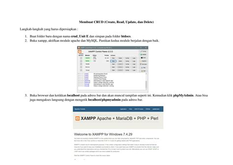 Solution Latihan Membuat Crud Php Dan Mysql Unit E Studypool