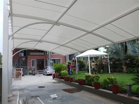Entry Structure And Walkway At ₹ 499sq Ft Pedestrian Walkway Canopy In