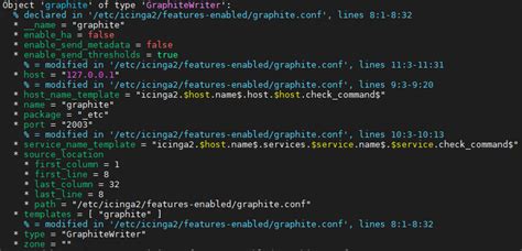 icinga2 not showing graphs from graphite visualization metrics