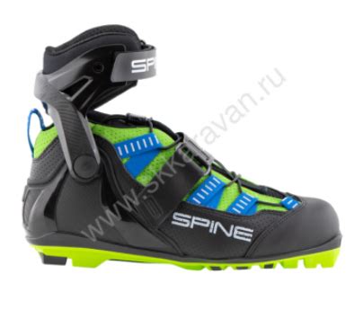 Купить 18 Лыжероллерные ботинки SPINE Concept Skiroll Skate Pro 18 NNN ...