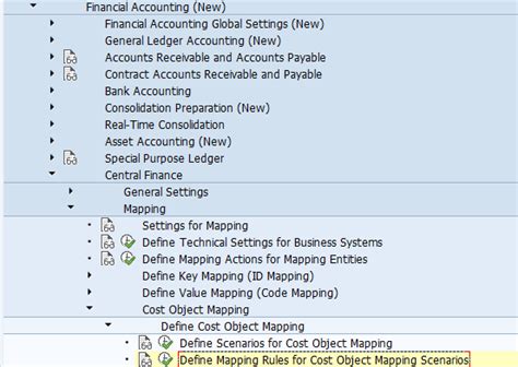 Central Finance Cfin Cost Object Mapping Sap Community
