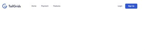 Sleek And Functional Tailwind Navbar Examples