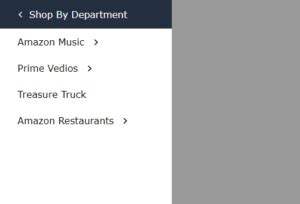 Mobile Friendly Drill Down Menu Vue Nested Menu Vue Script
