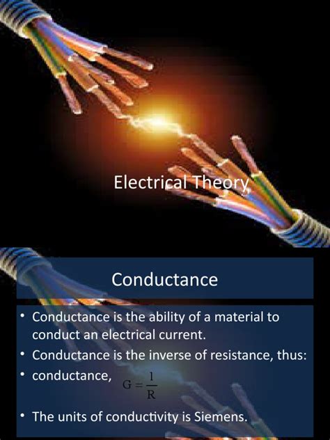 Conductance And Resistance Pdf Electrical Resistance And Conductance Electrical Network
