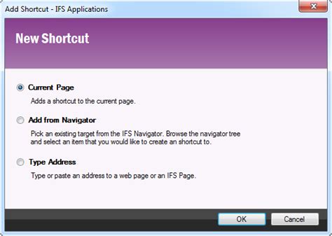 Using Shortcuts