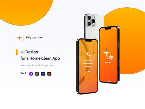 Tidy Upartner Home Clean App Ui Design Behance