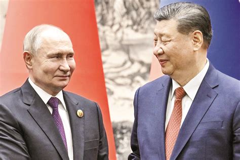 တရုတ်သမ္မတရှီကျင့်ဖျင်နှင့် ရုရှားသမ္မတဗလာဒီမာပူတင်တို့ ကမ္ဘာလုံးဆိုင