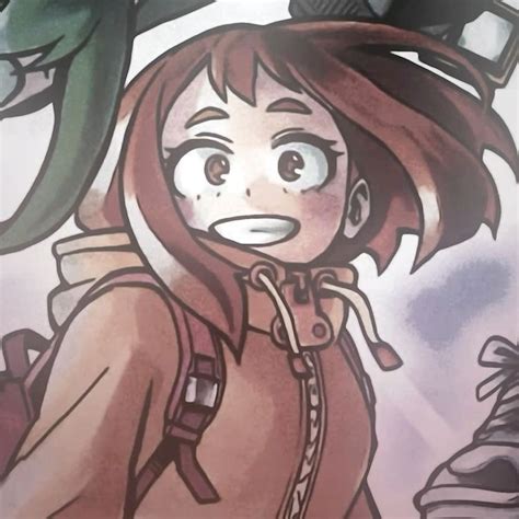 Ochako Uraraka Icons Ochako Uraraka Ilustração Kawaii