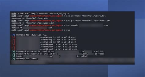 Cheah E On Linkedin New Metasploit Module Azure Ad Login Scanner