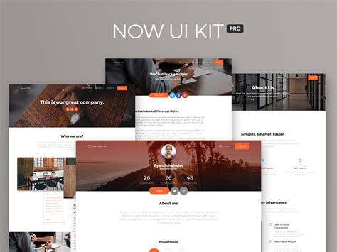 Now Ui Kit Pro Premium Bootstrap 4 Ui Kit By Creative Tim On Dribbble