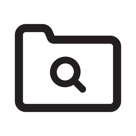 Folder Icon Outline Style 14065867 Vector Art At Vecteezy
