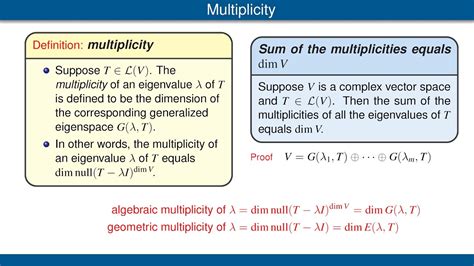 Decomposition Via Generalized Eigenvectors Youtube