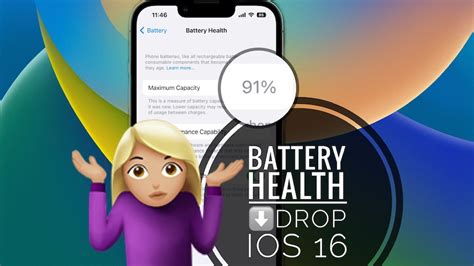 Iphone Battery Health Dropped After Ios 16 Update Report